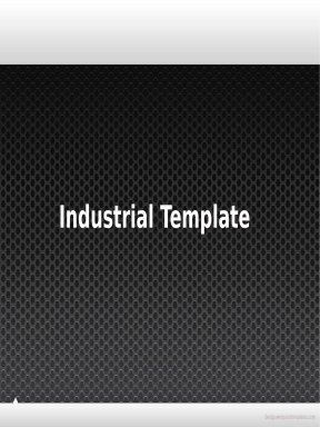 (Mẫu powerpoint) industrial powerpoint template