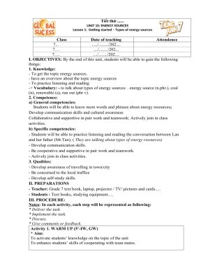 Unit 10 lesson 1 getting started new