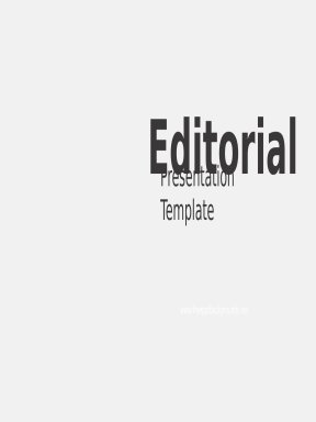 (Mẫu powerpoint) editorial presentation template