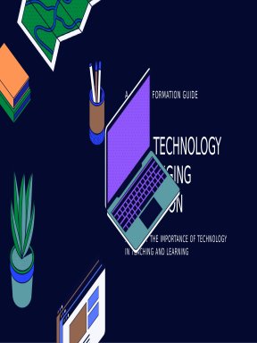 (Mẫu powerpoint) how technology is changing education