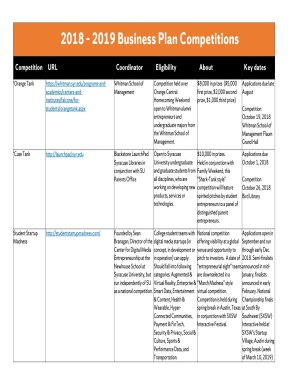 2018-2019-Business-Plan-Competitions
