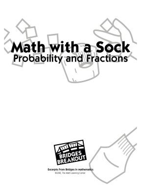 Math with a sock probability and fractions