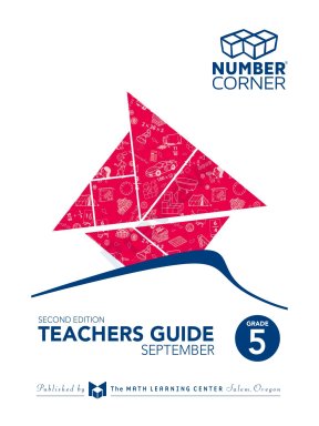 Number corner grade 5 teachers guide september