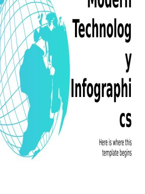 Modern technology infographic by slidesgo