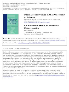 An_Inferential_Model_of_Scientific_Understanding