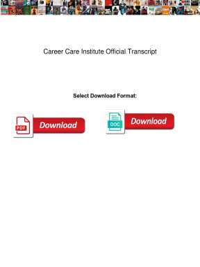 career-care-institute-official-transcript