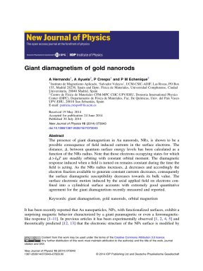 giant diamagnetism of gold nanorods