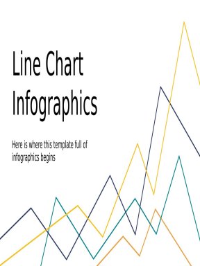 Line chart infographics by slidesgo