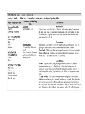 Grade 3 unit 1 lesson 3 period 12