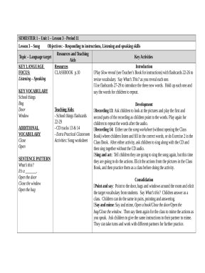 Grade 3 unit 1 lesson 3 period 11