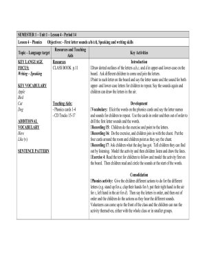 Grade 3 unit 1 lesson 4 period 14