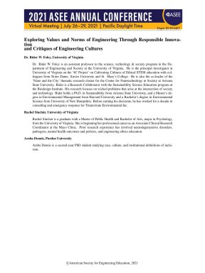 Exploring Values and Norms of Engineering Through Responsible ...