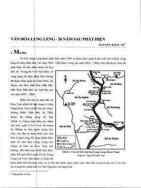 Văn hóa lung leng 20 năm sau phát hiện