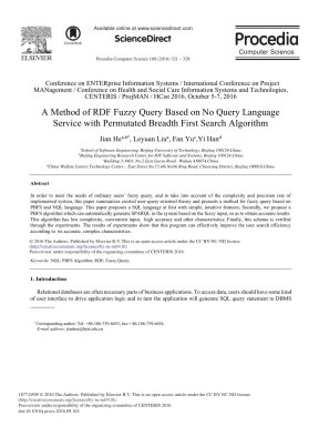 a method of rdf fuzzy query based on no query language service with permutated breadth first ...