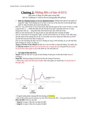 Chapter 2 ECG basics