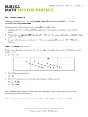 01 topic a multiplicative patterns on the place value chart