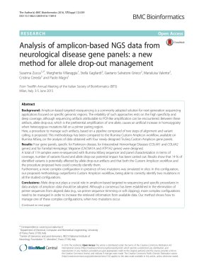 Analysis of amplicon-based NGS data from neurological disease gene ...