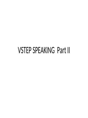 VSTEP Speaking Part IIb B1-B2-C1