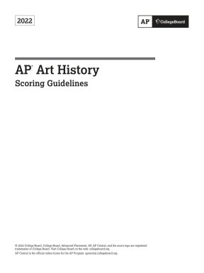 2022 AP art history scoring guidelines