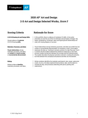 AP 2 d art and design portfolio samples from the 2020 exam ...
