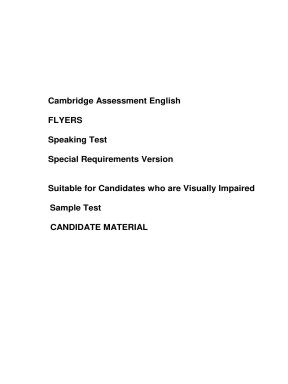 YLE flyers speaking sample test candidate material MLP version