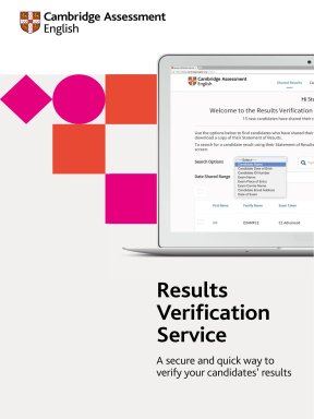 results verification guide