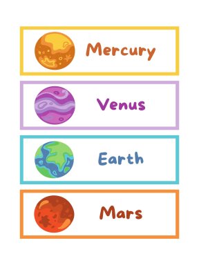 Planets cards