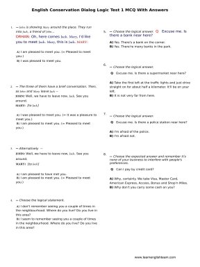 x1 english conservation dialog logic test 1 with answers