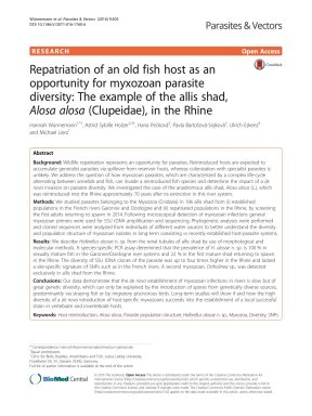 repatriation of an old fish host as an opportunity for myxozoan ...