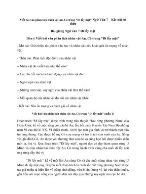 top 40 bai viet bai van phan tich nhan vat an co trong di lay mat