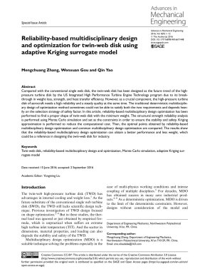 reliability based multidisciplinary design and optimization for twin web disk using adaptive kriging
