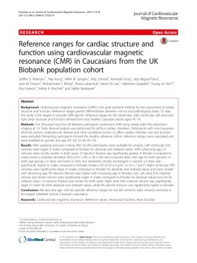 reference ranges for cardiac structure and function using ...