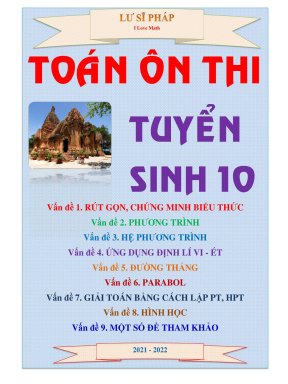 tai lieu on thi tuyen sinh vao lop 10 mon toan lu si phap