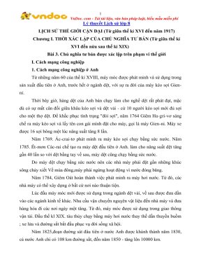 ly thuyet lich su 8 bai 3