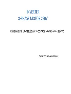 USING INVERTER 1 PHASE 110V AC TO CONTROL 3-PHASE MOTOR 220V AC
