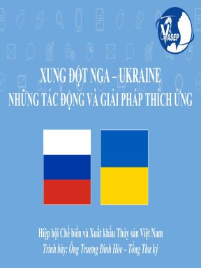 3 mr hoe xung đột nga ukraine những tác động và giải pháp thích ứng