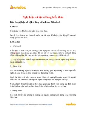 Nghi luan xa hoi ve long hieu thao