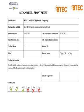 Assignment 2 Managing a Successful Computing Project (1625) Greenwich 2022