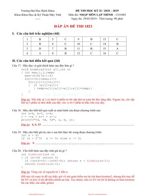 nhap mon ve lap trinh nhap mon lap trinh (co1003) dap an nmlt 182 cuuduongthancong com