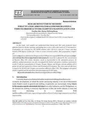 1489 NGHIÊN cứu CHẾ tạo vật LIỆU THAN HOẠT TỈNH từ vỏ sầu RIÊNG để xử ...