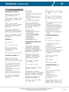 gateway to the world b1 workbook keys
