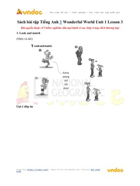Sách bài tập tiếng anh 3 wonderful world unit 1 lesson 3 vndoc com