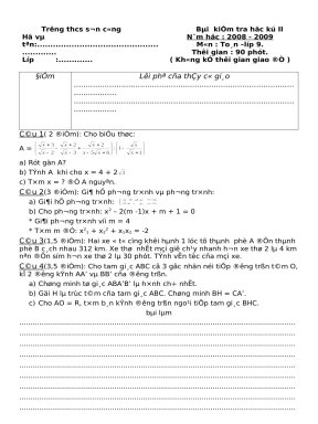 Tr­êng Thcs Sn C«Ng