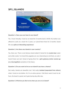Sp1_islands_ IELTS SPEAKING