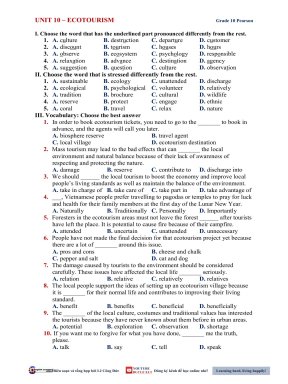 Microsoft Word - Unit 10 Bã•I Táº¬P Tá»Flng Há»¢P - Copy