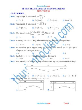 Thuvienhoclieu com bo de thi giua hk2 toan 10 ket noi tri thuc