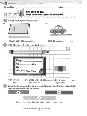 Pbt cuối tuần toán tiếng việt lớp 1 học kì 2 kết nối tri thức tuần (6)