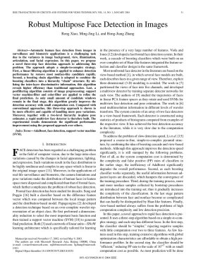 Robust Multipose Face Detection in Images