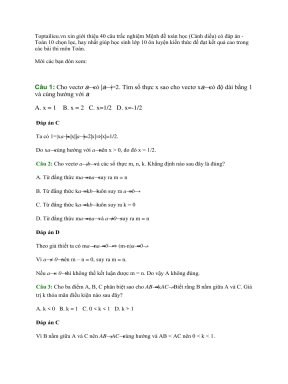 10 cau trac nghiem tich cua mot so voi mot vecto canh dieu co dap an toan 10 - Tài liệu text
