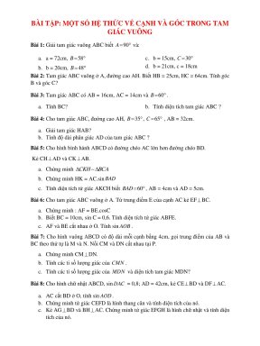 Uploads data downloads toan 9 bai tap he thuc giua canh va goc trong tam giac vuong co mai